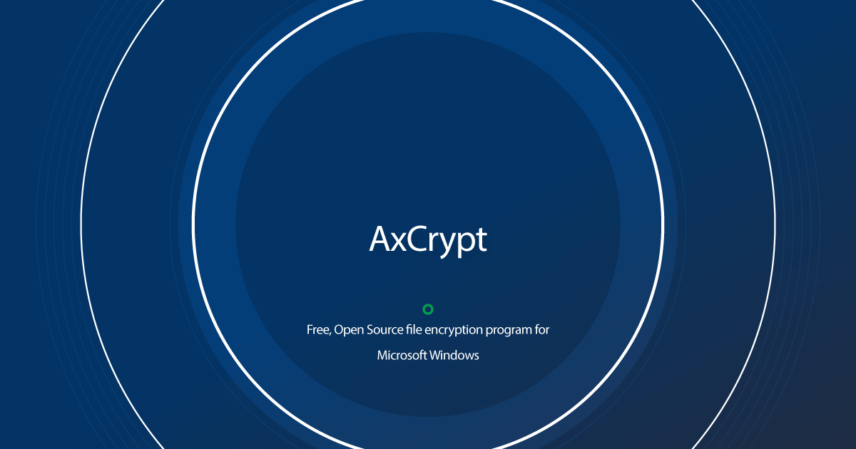 Old AxCrypt versions download