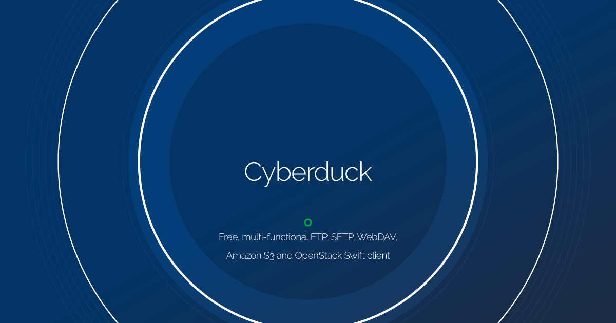 Cyberduck download latest version