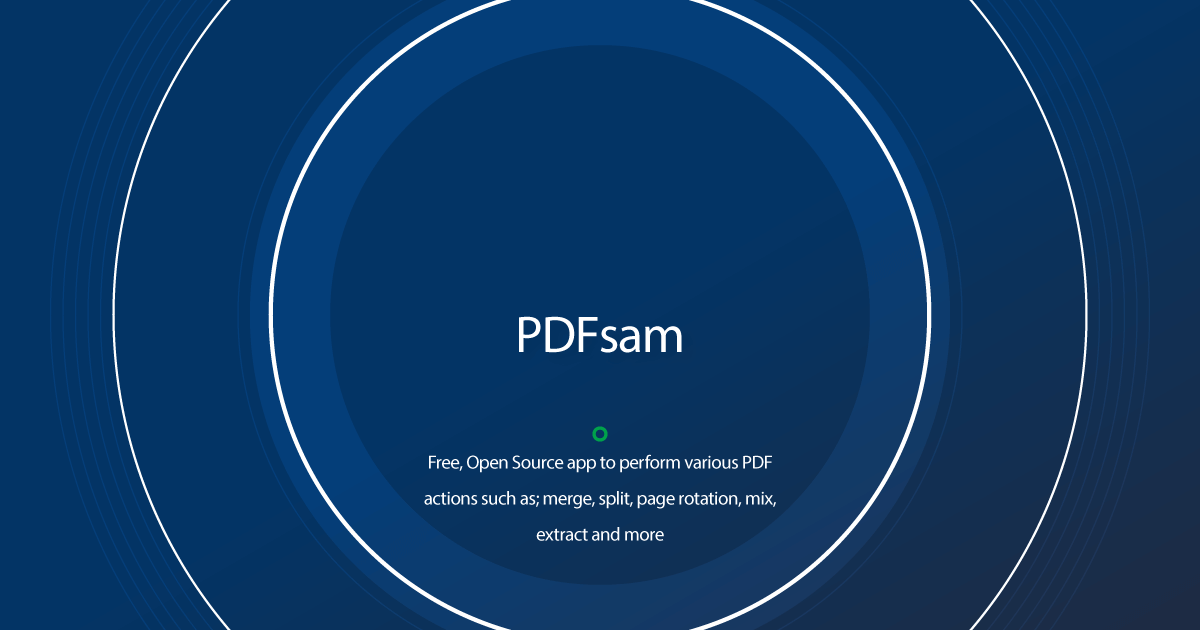 PDFsam download latest version