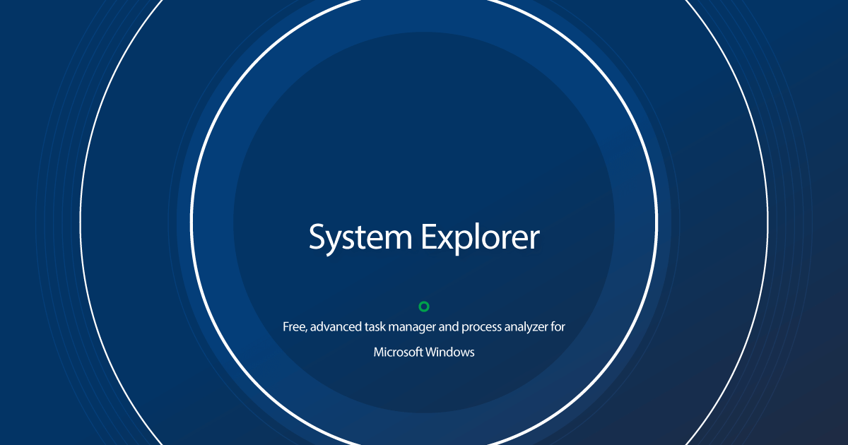 System Explorer download latest version