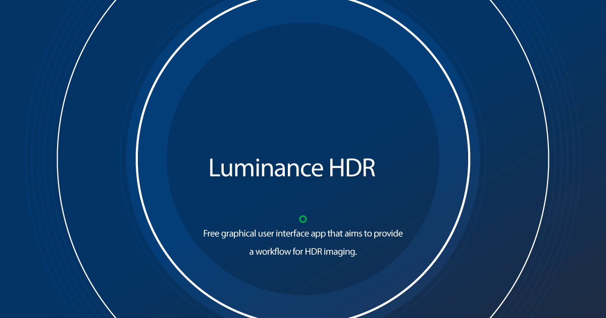 Luminance HDR download latest version